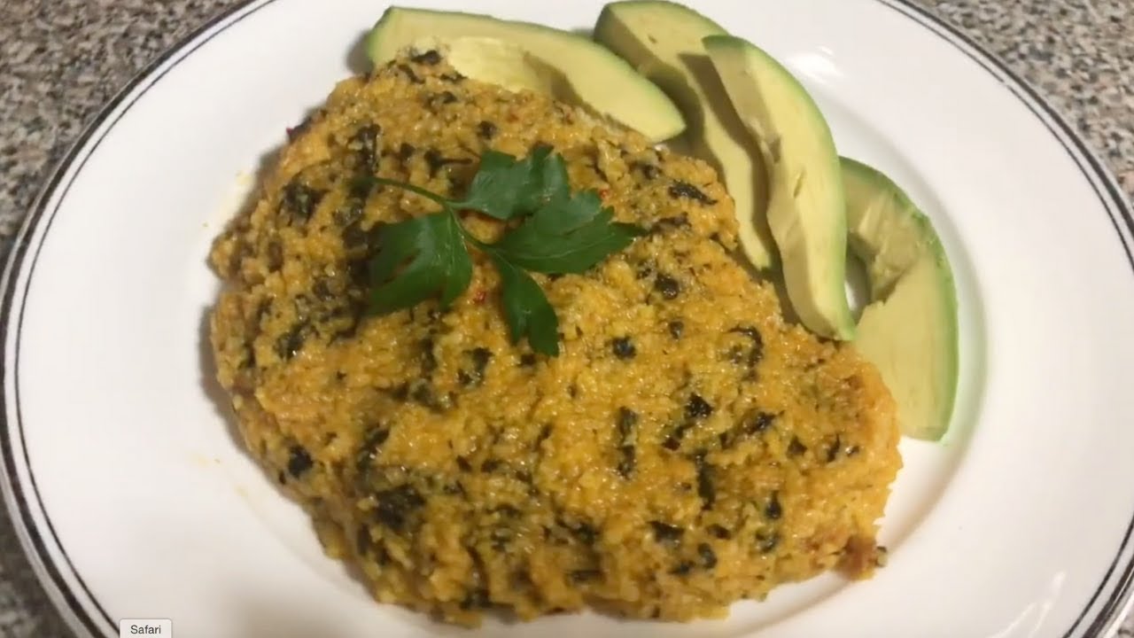 Mayi Moulin ak Aranso | Cornmeal with Smoked Herring - YouTube