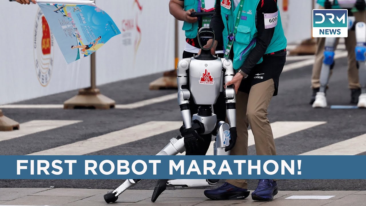 World’s First Humanoid Robot Marathon: Falls, Fails & a Surprising ...