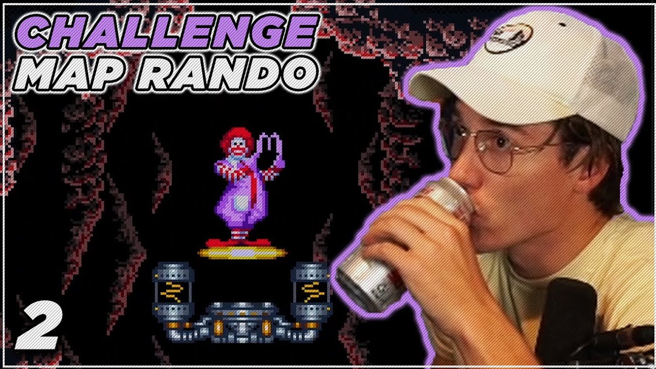 Very Hard Challenge Mini Boss Map Rando | Super Metroid | FINALE - YouTube
