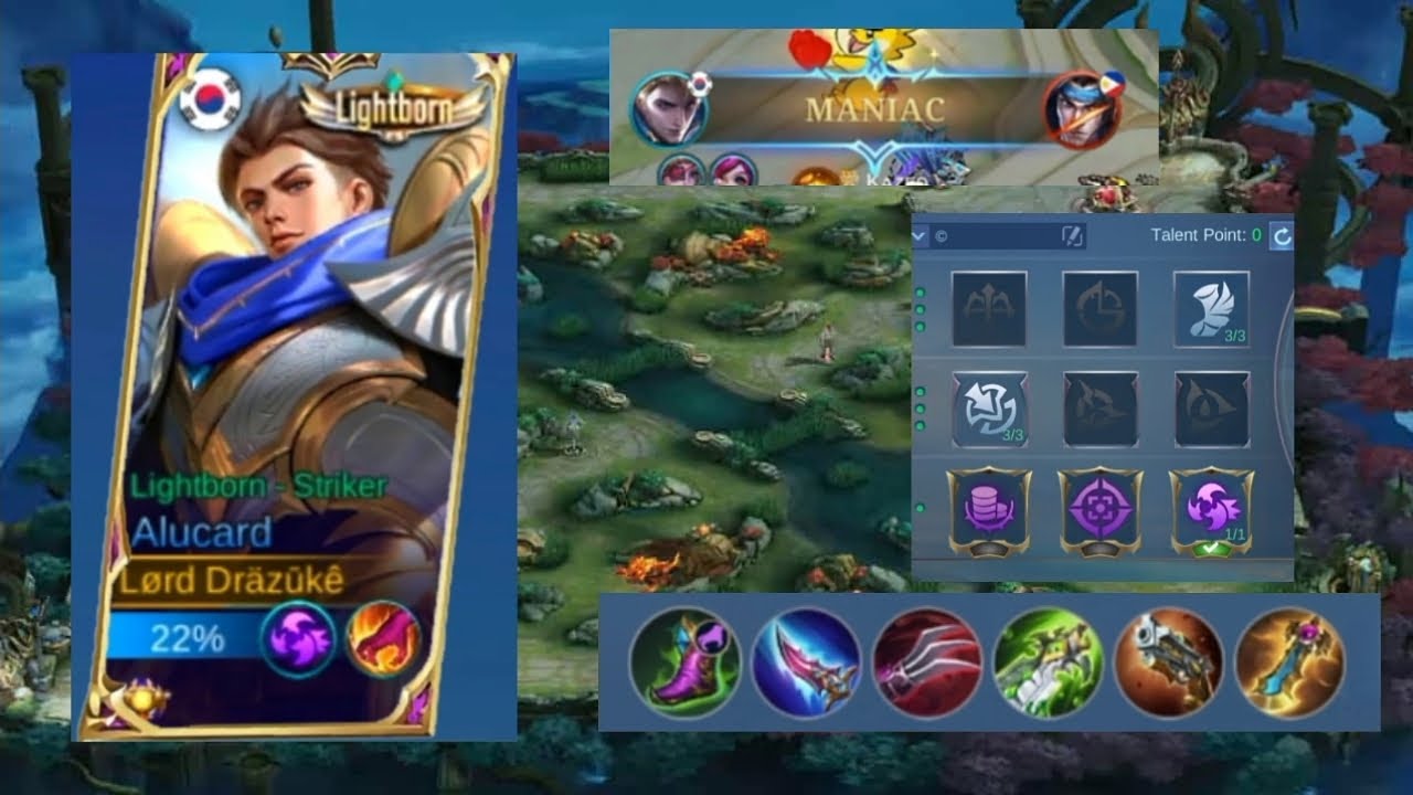 Alucard Best Build&Emblem |Easy Maniac.. - YouTube