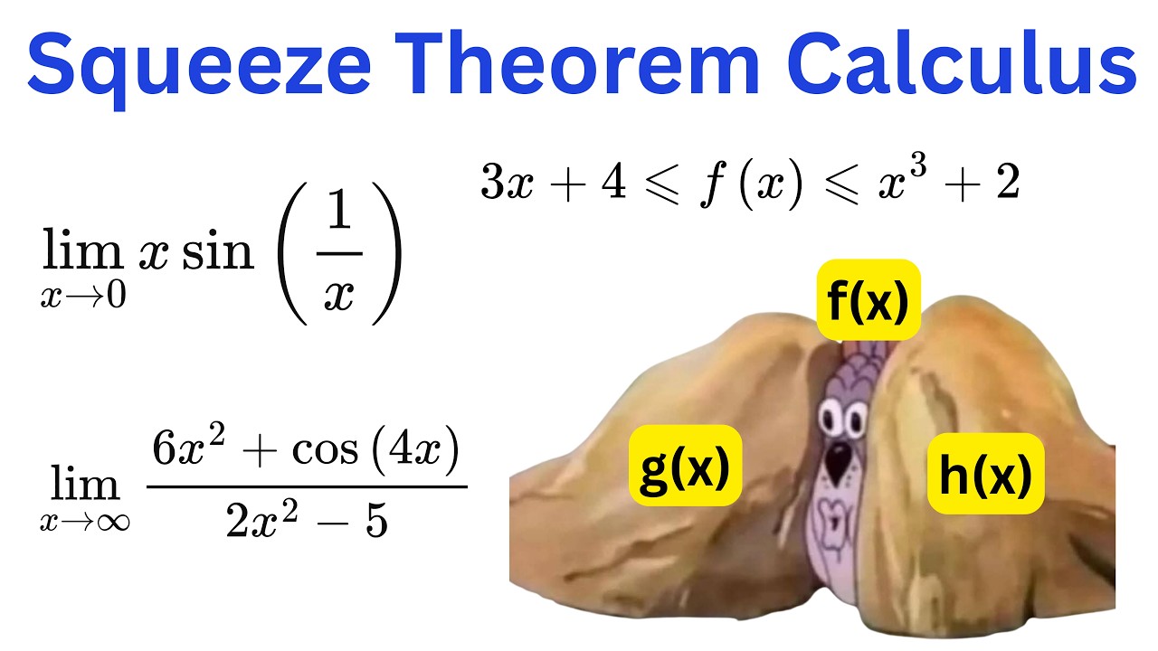 Squeeze (Sandwich) Theorem | Calculus - YouTube