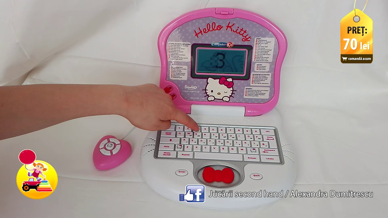 Laptop Hello Kitty - YouTube