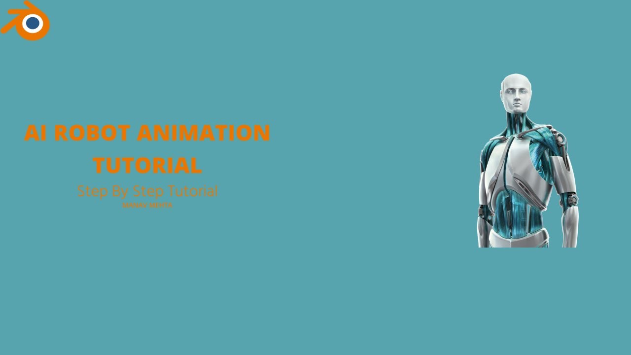 AI Robot Animation Tutorial in Blender | 2 Min I Lets Animate #283 ...