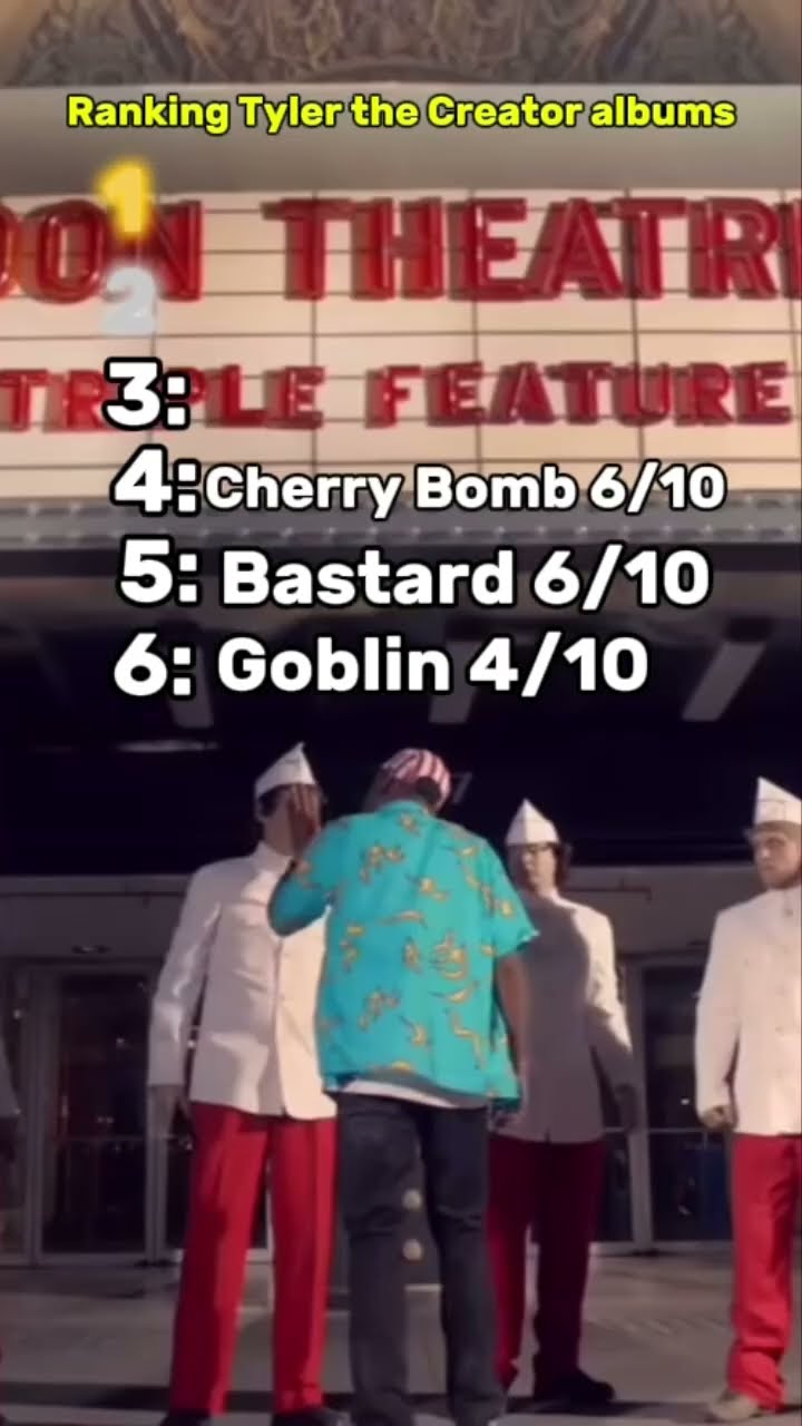 Ranking All Tyler The Creator Albums! - YouTube