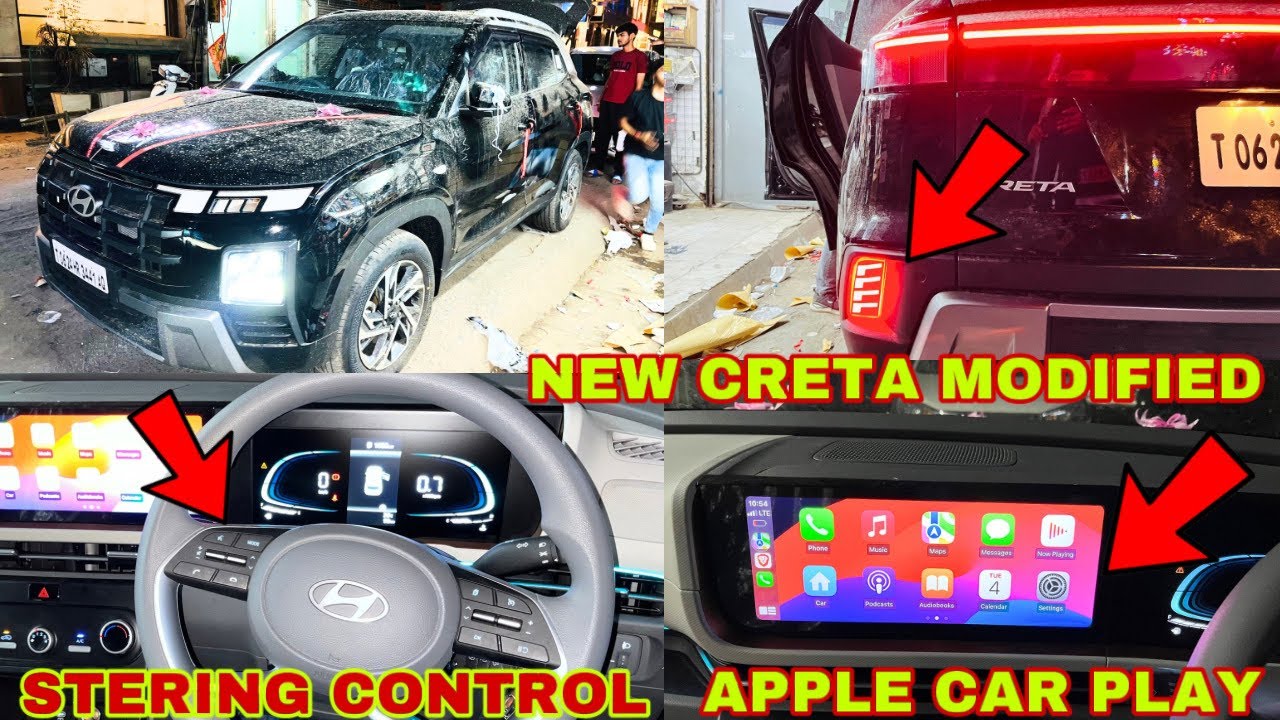 NEW CRETA FULLY MODIFIED 🔥pura interior hogye change 🔥 - YouTube