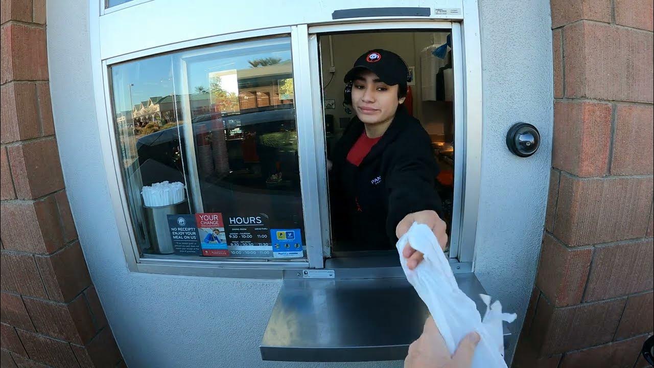 Panda Express Drive-Thru, Orange Chicken Panda Bowl, 921 N Dobson Rd, Mesa, Arizona, 24 January ...