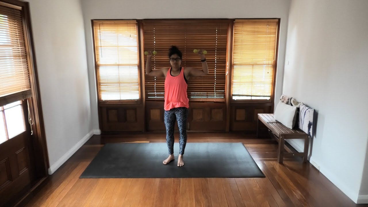 Low impact arm exercises - YouTube