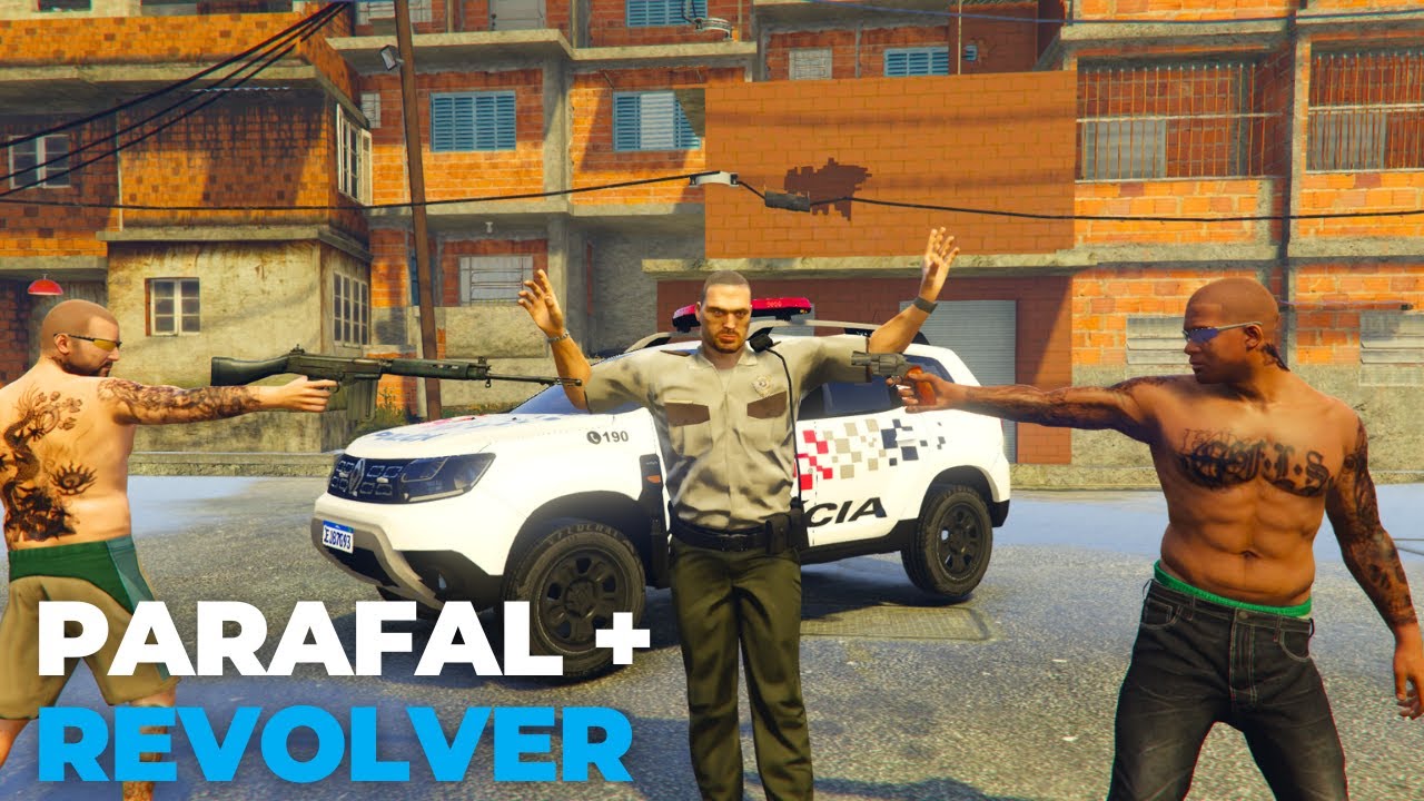SAIUU, DONWLOAD PARAFAL + REVOLVER!! LINK DIRETO GTAV/FIVEM - YouTube