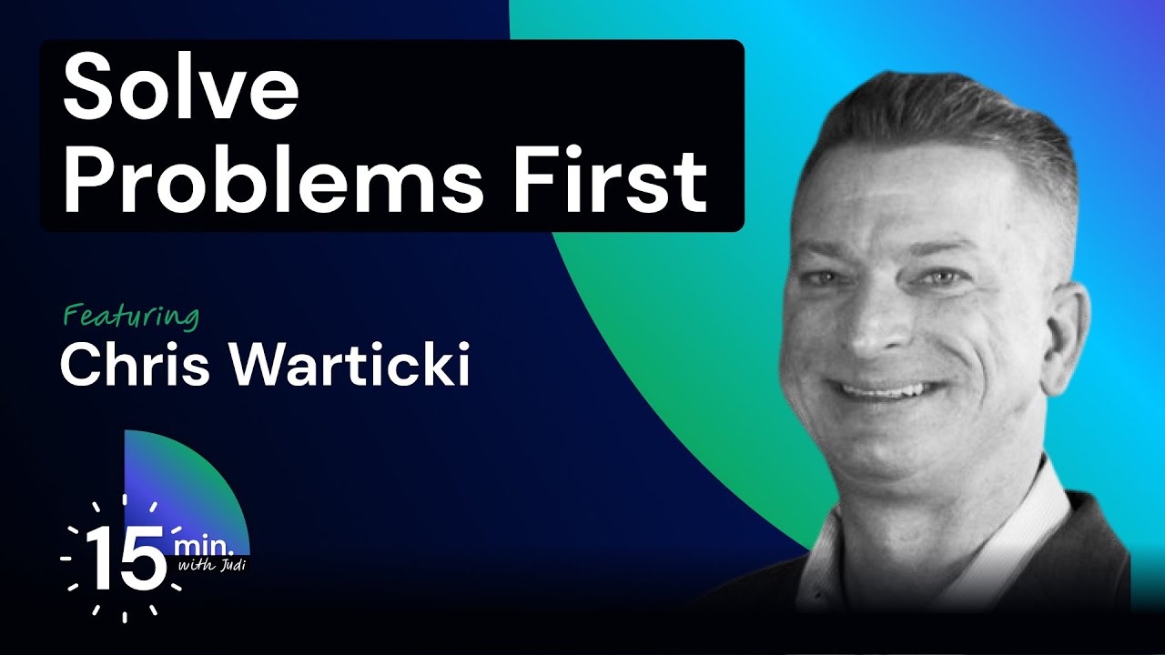 Chris Warticki: Solve Your Problems Before Buying Tech (S2E7) - YouTube