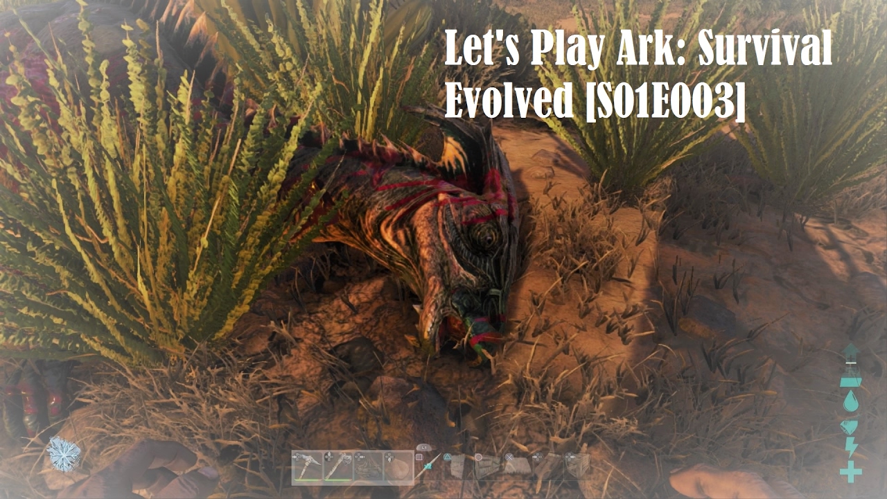 Let´s Play "ARK" [S01;E003] •Let´s zähm ä Dino• - YouTube