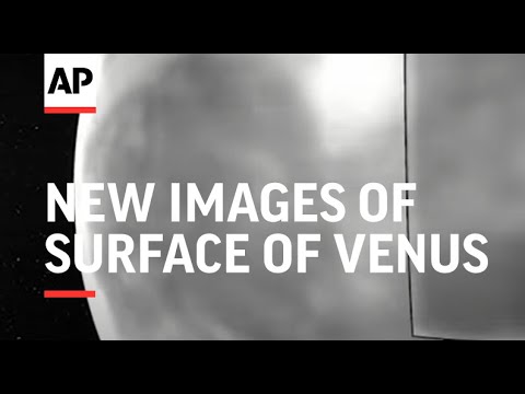 NASA releases new images of surface of Venus - YouTube