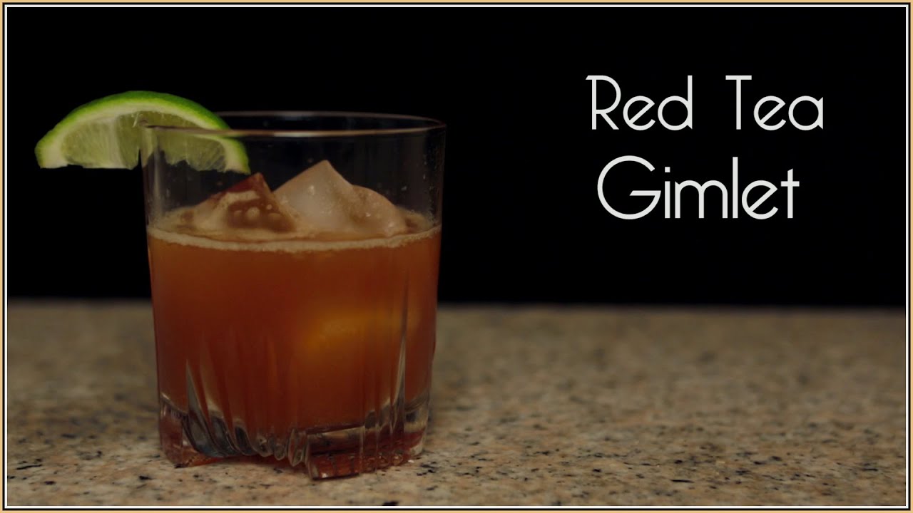 RED TEA-INFUSED GIN GIMLET for Tarzan (Drunk Disney Libation Studios ...