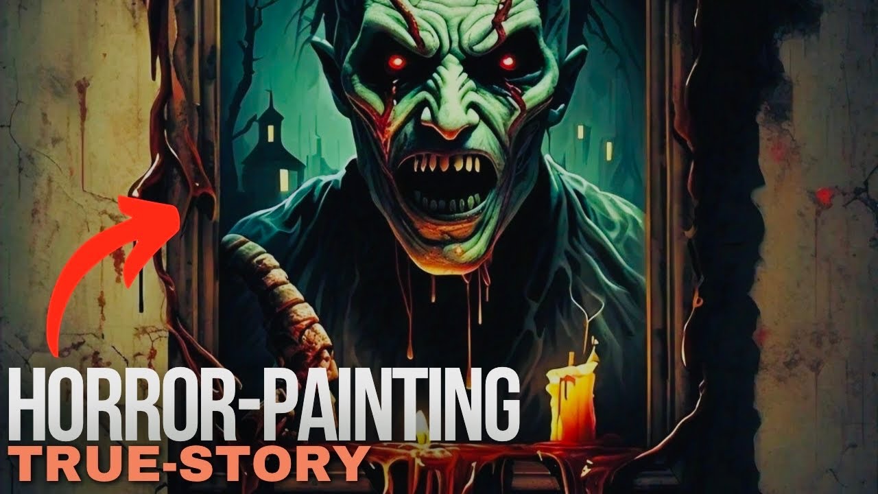 True horror painting story animated - YouTube