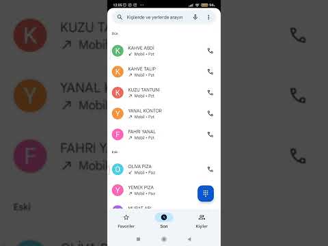 XİAOMİ,REDMİ ARAYAN KİŞİNİN ADINI SESLİ SÖYLEME AYARI