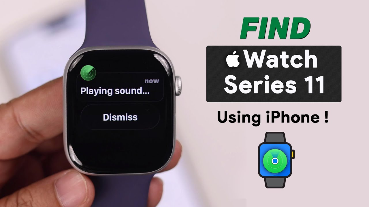 How to Find Your Apple Watch Using iPhone [Easily Locate] - YouTube