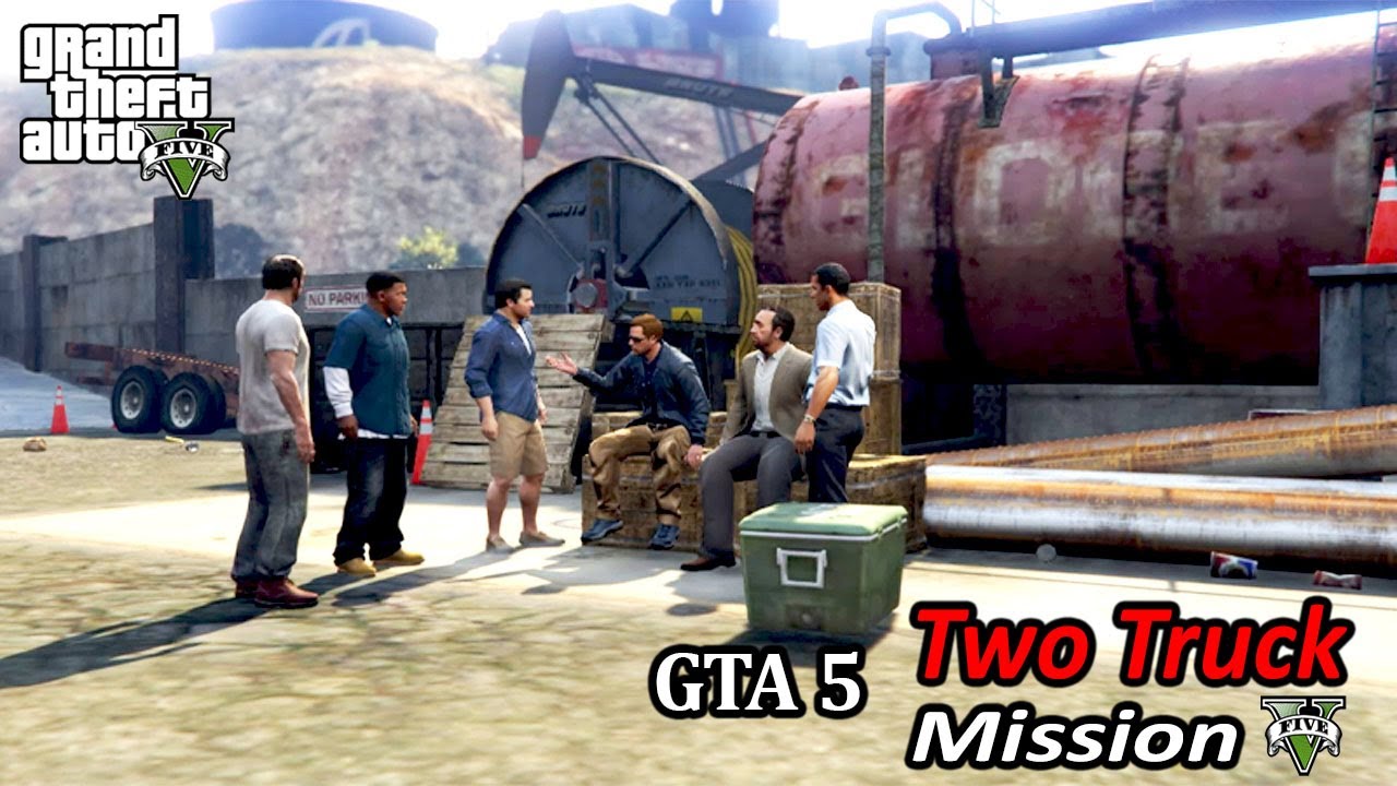 gta v new game l Gta 5 Two Truck l gta v gameplay series l Grand Theft ...