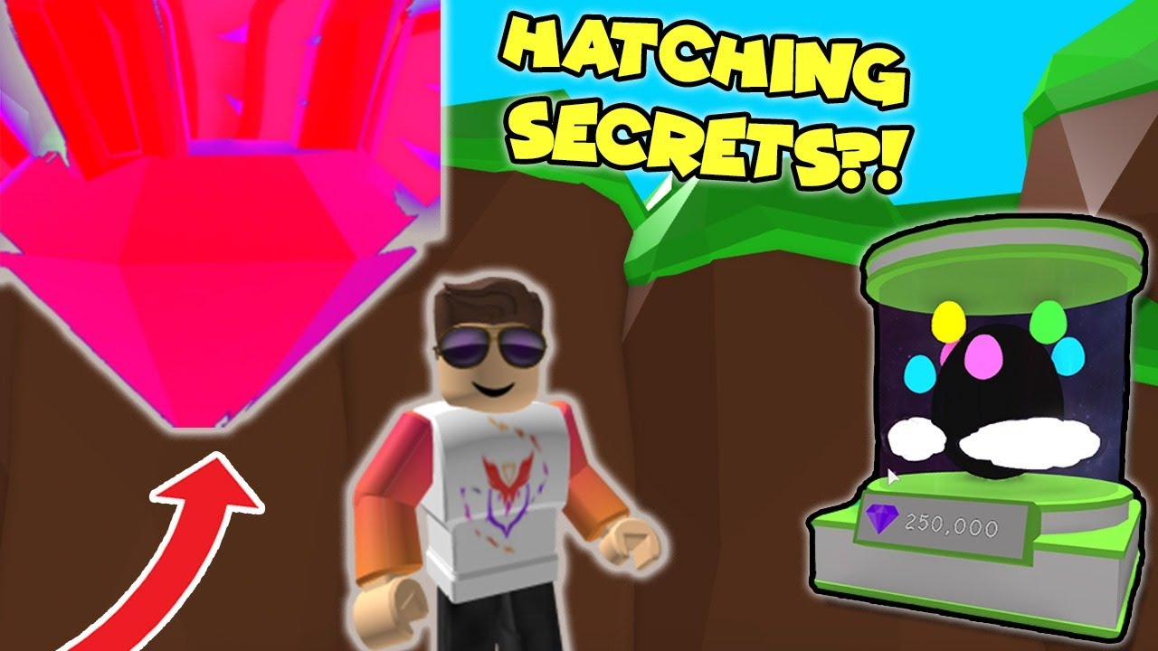 TRYING TO HATCH SECRETS OUT OF THE NEW EGG! UPDATE 48 BGS! (Roblox ...