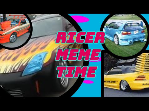 Ricer Car Memes On Reddit (Very Funny) - YouTube