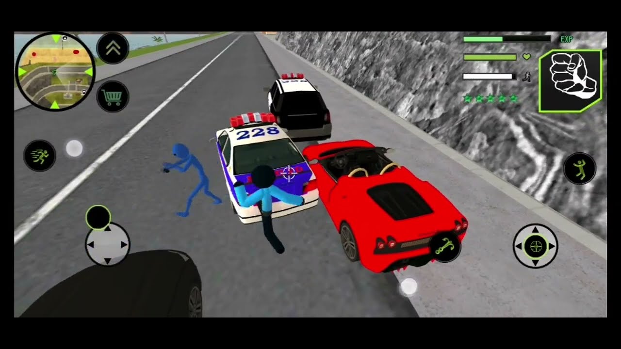 Süper Kahraman Örümcek çöp Adam | Amazing Spider Rope Hero Gameplay ...