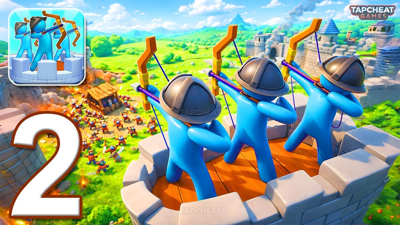 Archery Bastions: Castle War - Gameplay Walkthrough Part 2 - Castle War ...