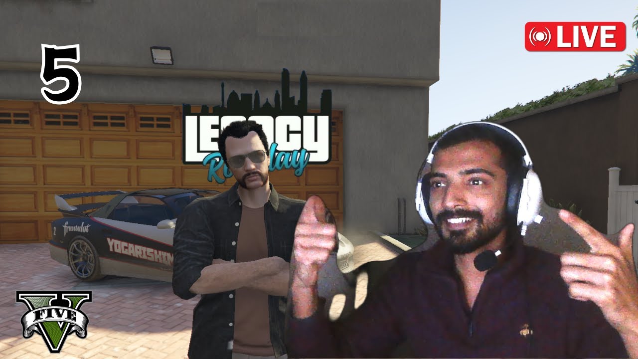 Dost Ko Gussa Aya | Legacy Roleplay India Live Stream - YouTube