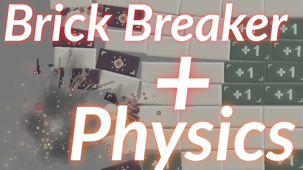 Creating a Brick Breaker with my PHYSICS ENGINE - YouTube