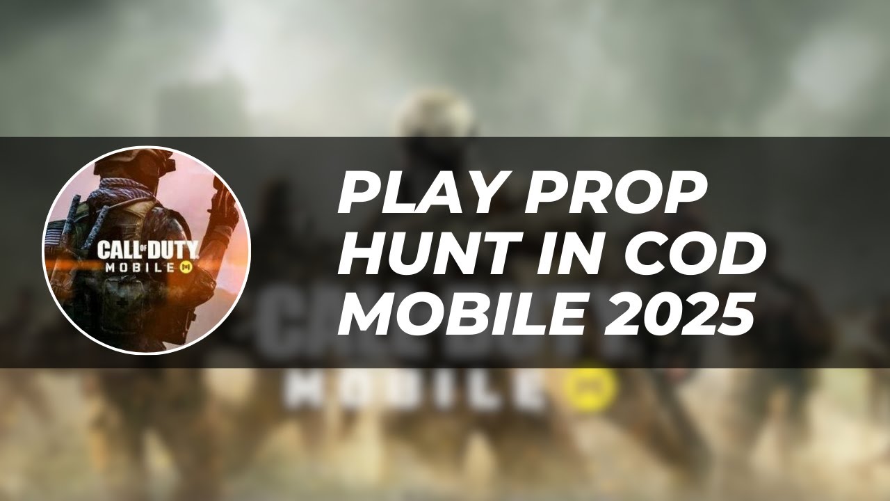 How To Play Prop Hunt in COD Mobile !! Play Prop Hunt COD Mobile 2025 - YouTube