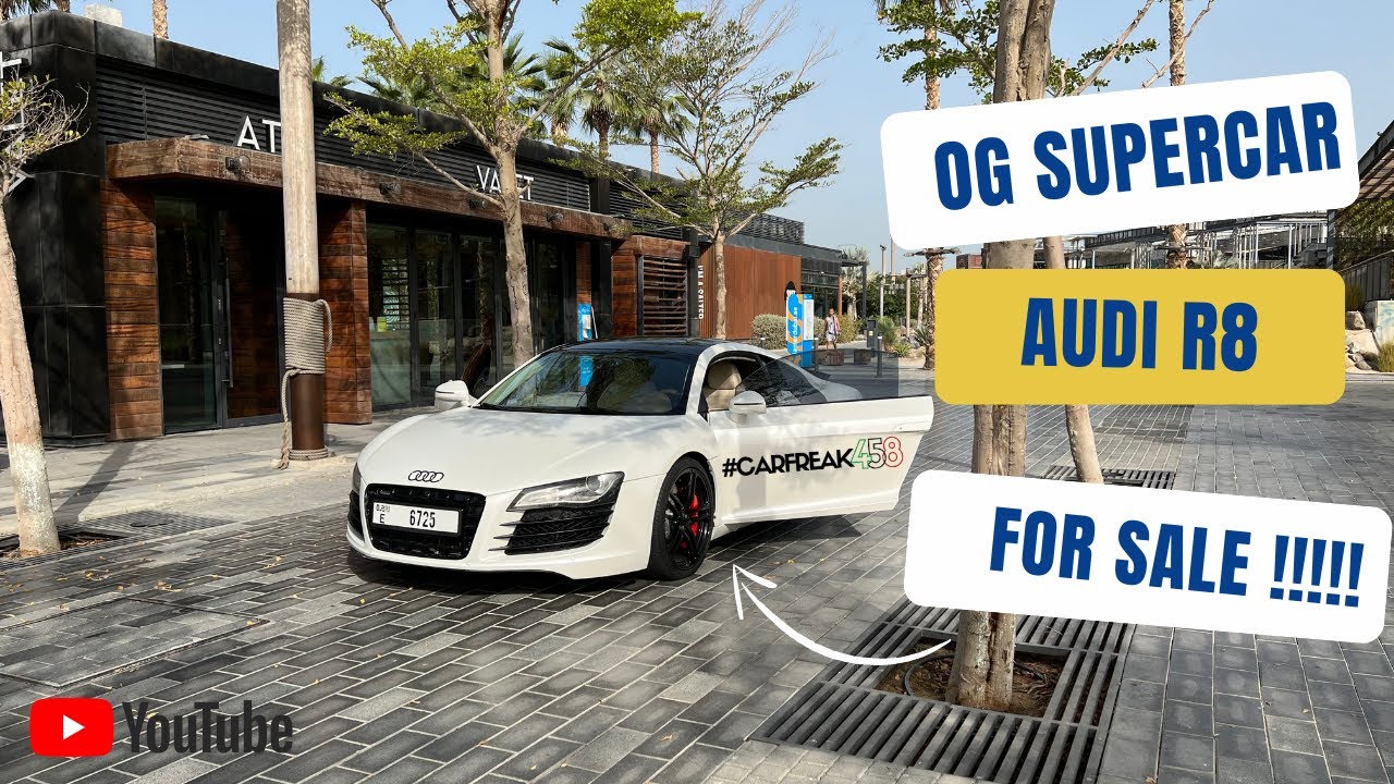 First Generation Audi R8 4.2l V8 ( FOR SALE! ) - YouTube
