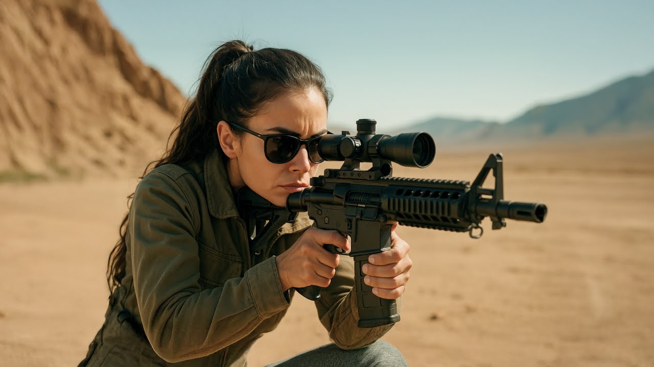 A sniper is so DEADLY accurate, there's NO way anyone could survive her ...