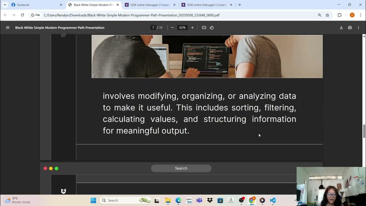 Processing User Input and Basic Data Manipulation - YouTube