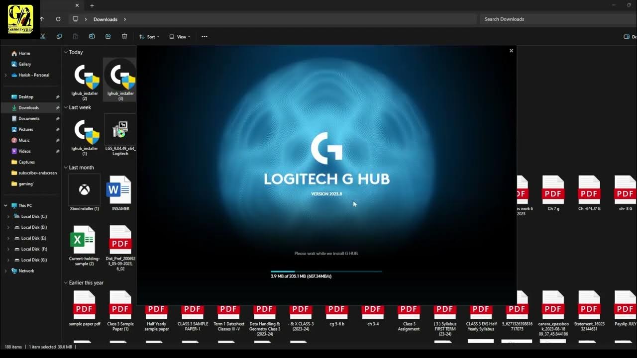 How To Fix Logitech Ghub Installation Problem - YouTube