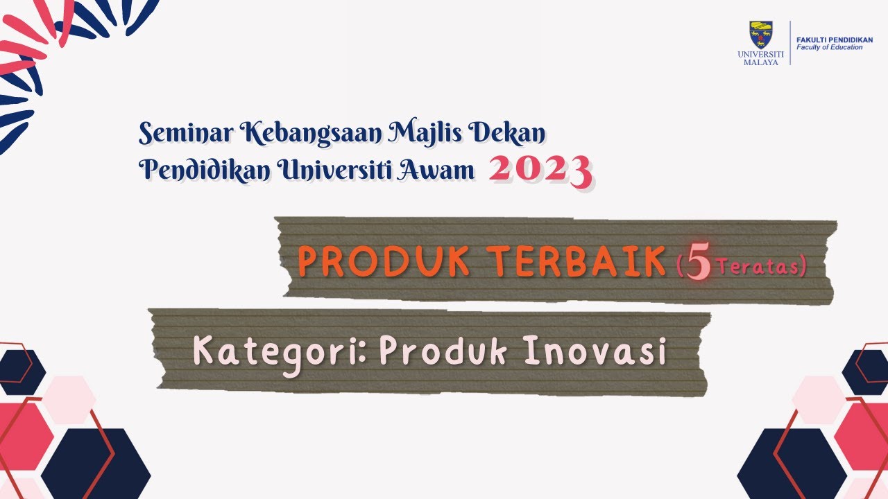 SMDP 2023 | Produk Inovasi: Modul Bandar Geometri (MBG) - YouTube