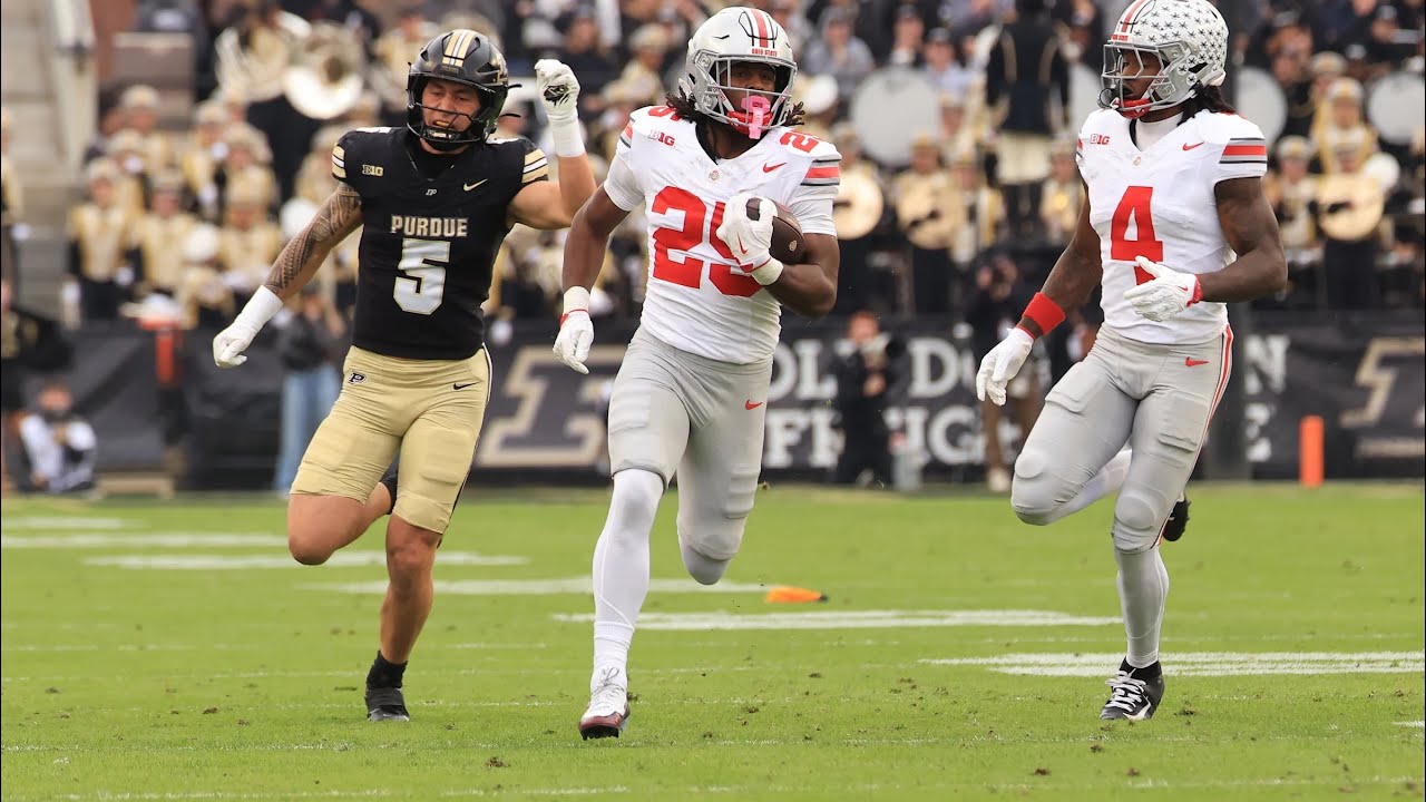#1 Ohio State @ Purdue full game in 40 November 8th 2025 - YouTube