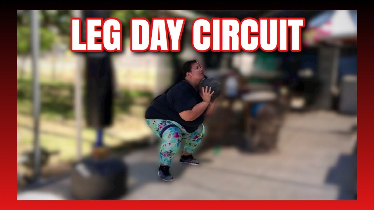 Leg Day Circuit Training Workout [LOSE FAT] | Livid Fitness - YouTube