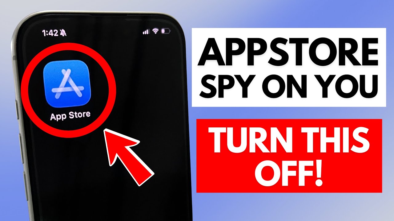 App Store is SPYING on YOU, CHANGE THESE SETTINGS - YouTube