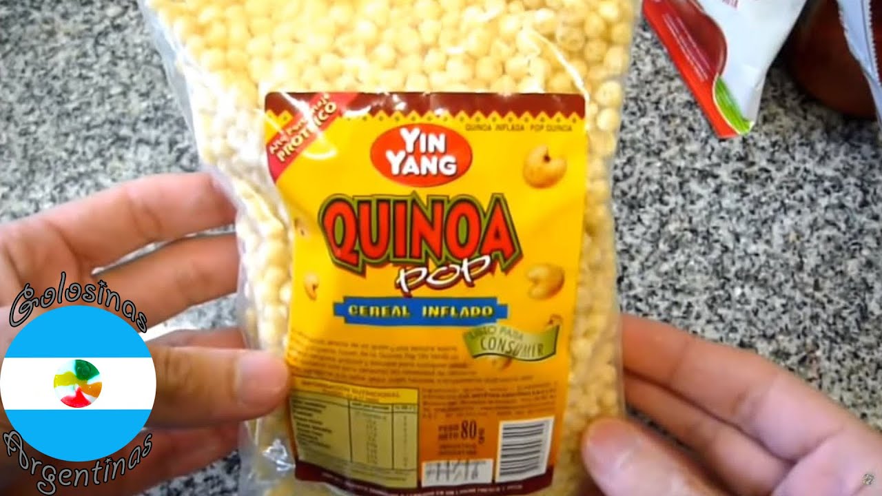 Yin Yang Quinoa Pop Cereal Inflado - Puffed Quinoa - YouTube