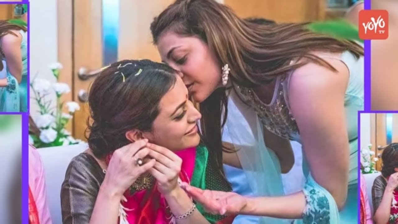 Actress Kajal Aggarwal's Sister Nisha Agarwal's Baby Shower Ceremony ...