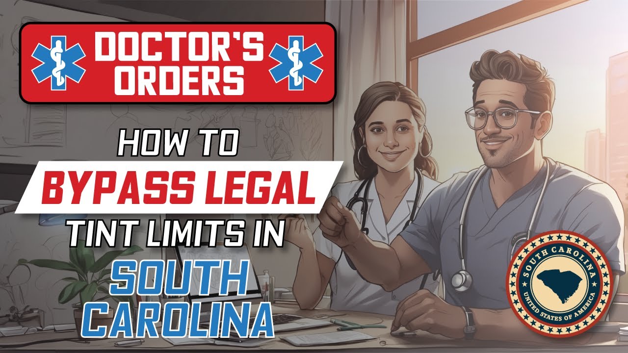 South Carolina Medical Exemption - Window Tint Exemption - YouTube