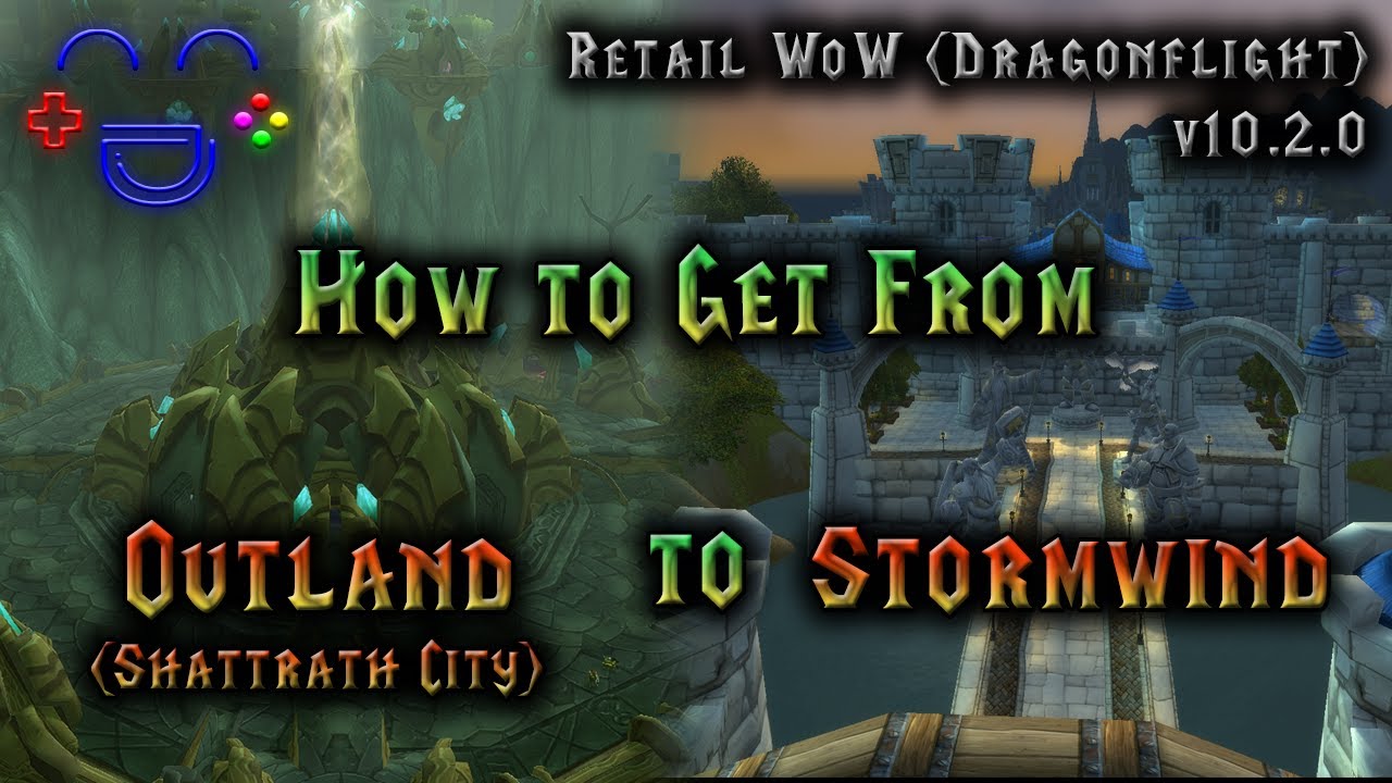 The Fastest Way from Shattrath City to Stormwind | WoW 2024 - YouTube