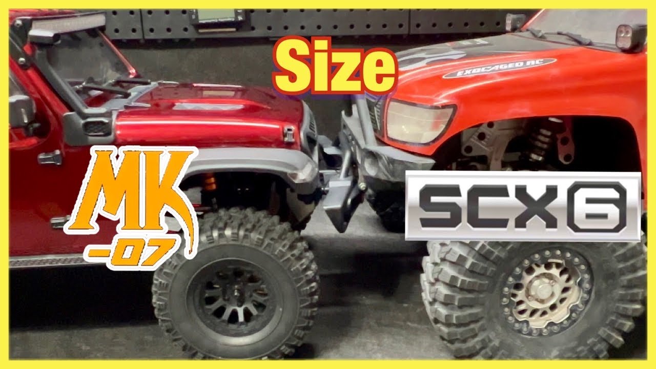 RLAARLO 1/7 MK07 Size Comparison - YouTube