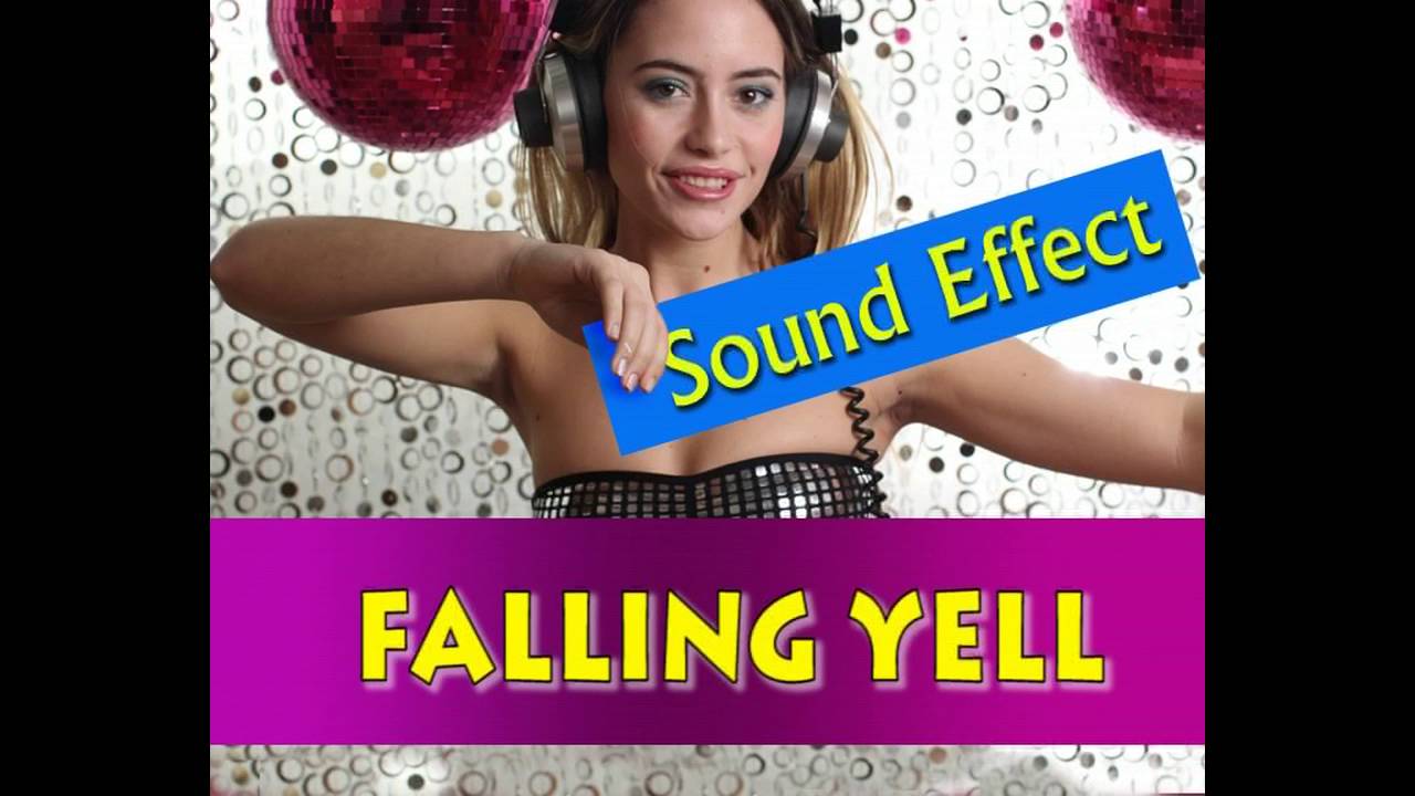 falling yell sound effect - YouTube