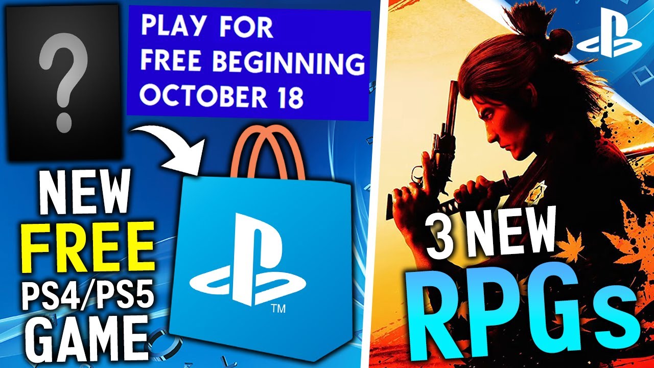 PS4/PS5 Game FREE FOREVER on PSN SOON, 3 New PS4/PS5 RPGs REVEALED + More PlayStation News - YouTube