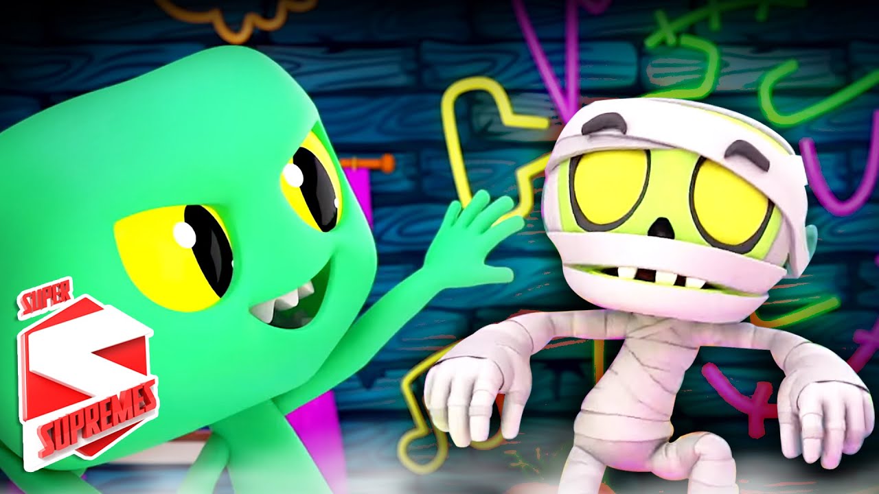 Monster Dance Party | Halloween Songs for Kids | Scary Nursery Rhymes ...