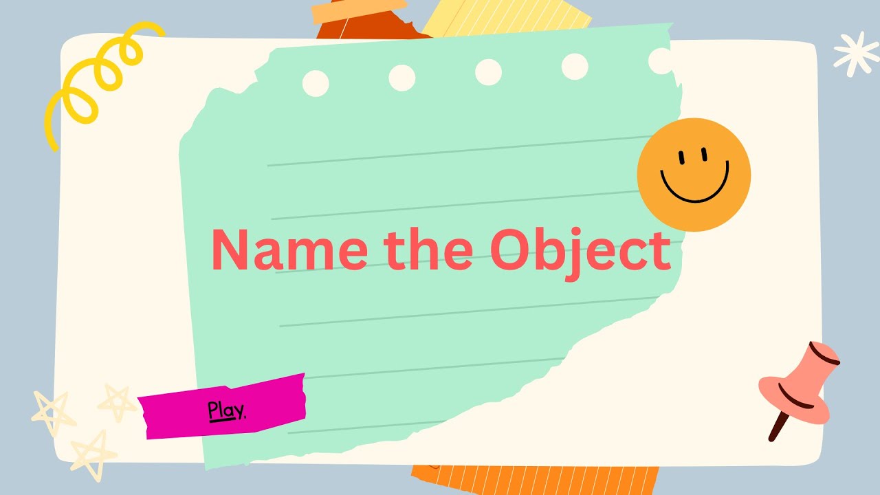 🌟 "Discovering the World: Name That Object Adventure!" 🌈🔍 - YouTube