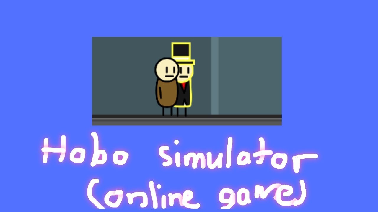 Playing a online game(Hobo simulator) - YouTube