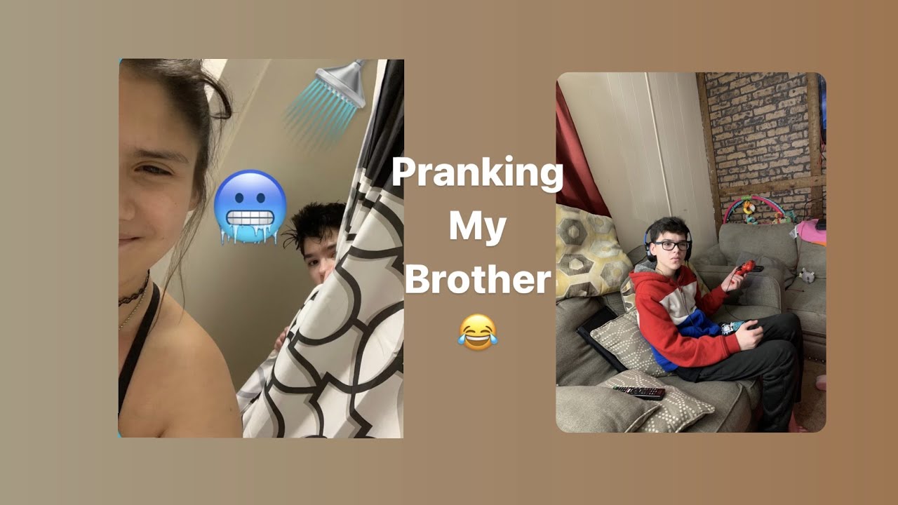 Pranking My Brother 😂 Must Watch Youtube