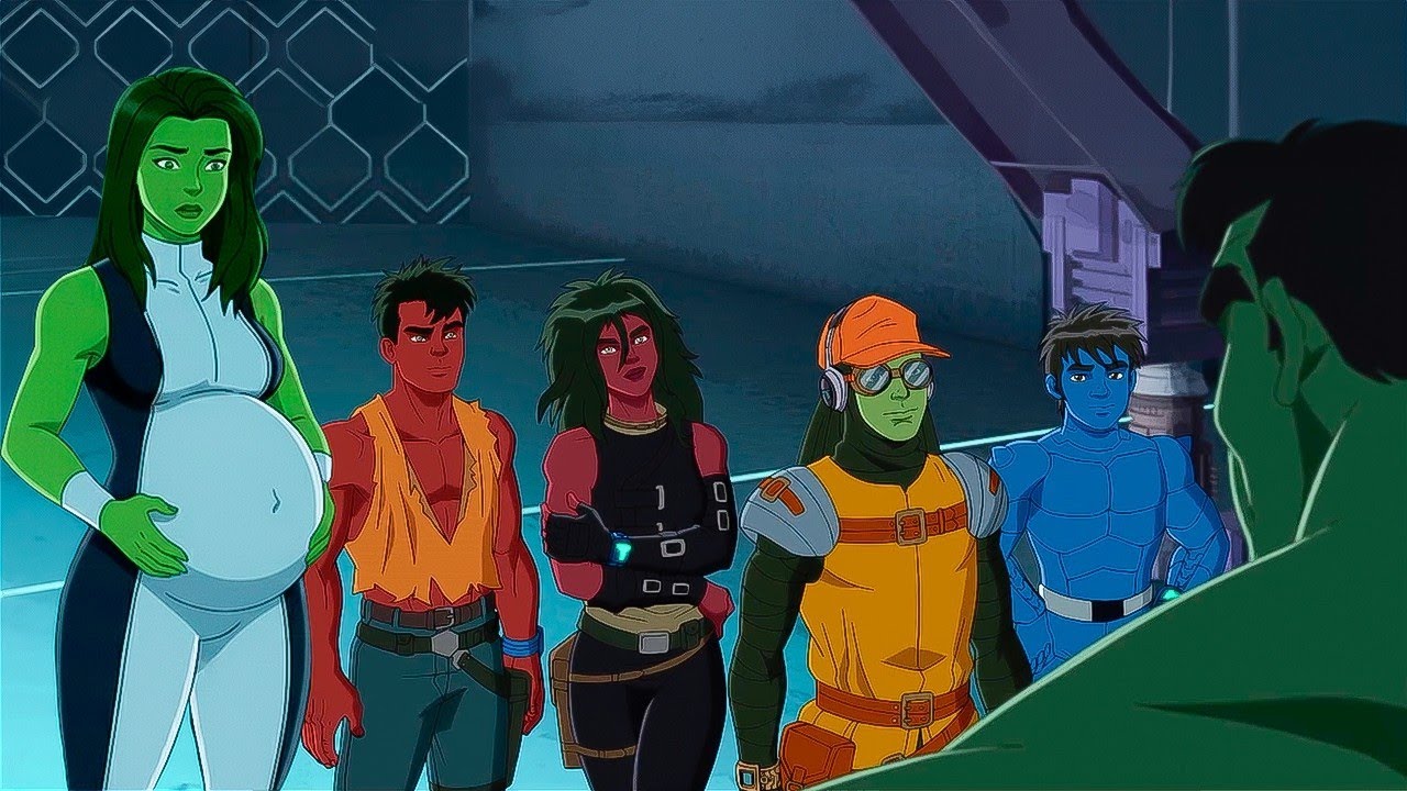THAT TIME SHE-HULK GOT PREGNANT BY ALL THE HULKS SO HER CHILDREN COULD ...