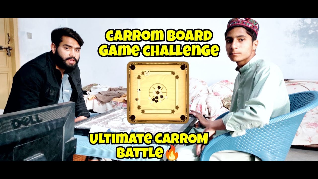 CARROM BOARD GAME CHALLENGE ULTIMATE CARROM BATTLE 🔥|| Funny Game ...