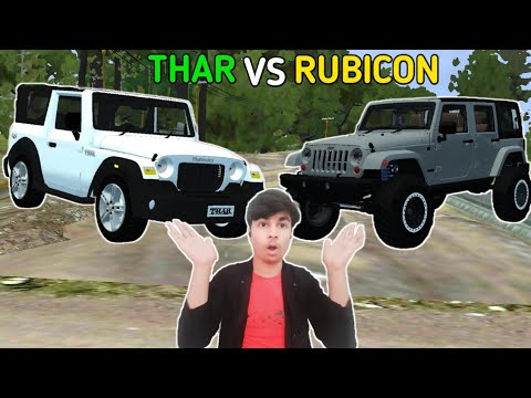 MAHINDRA THAR VS JEEP WRANGLER RUBICON | OFF ROADING 💪 - YouTube