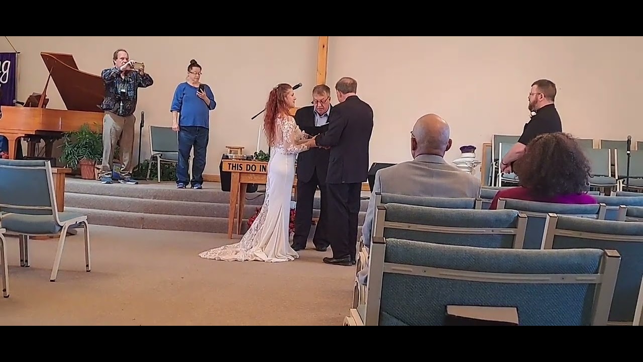 WEDDING OF JIMMY HINES AKA BOBBY THE FANTASTICS FULTON & KRISTIE MATTE ...